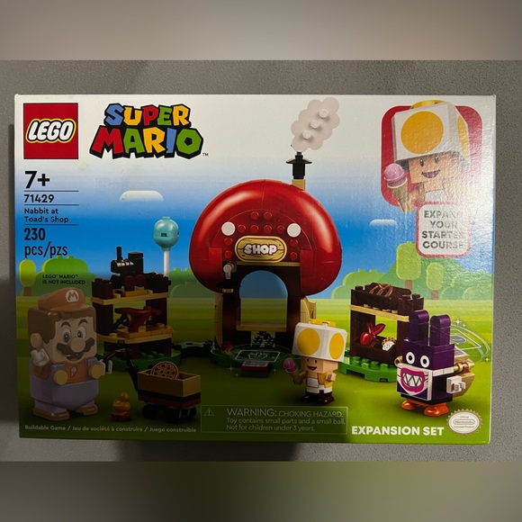 Lego | Toys | Lego Super Mario Nabbit At Toads Shop Expansion Set ...